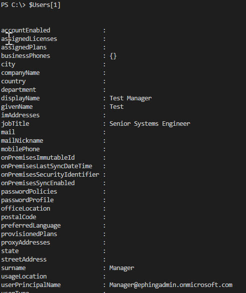 MSGraphAPI PowerShell Module - Ephing Admin
